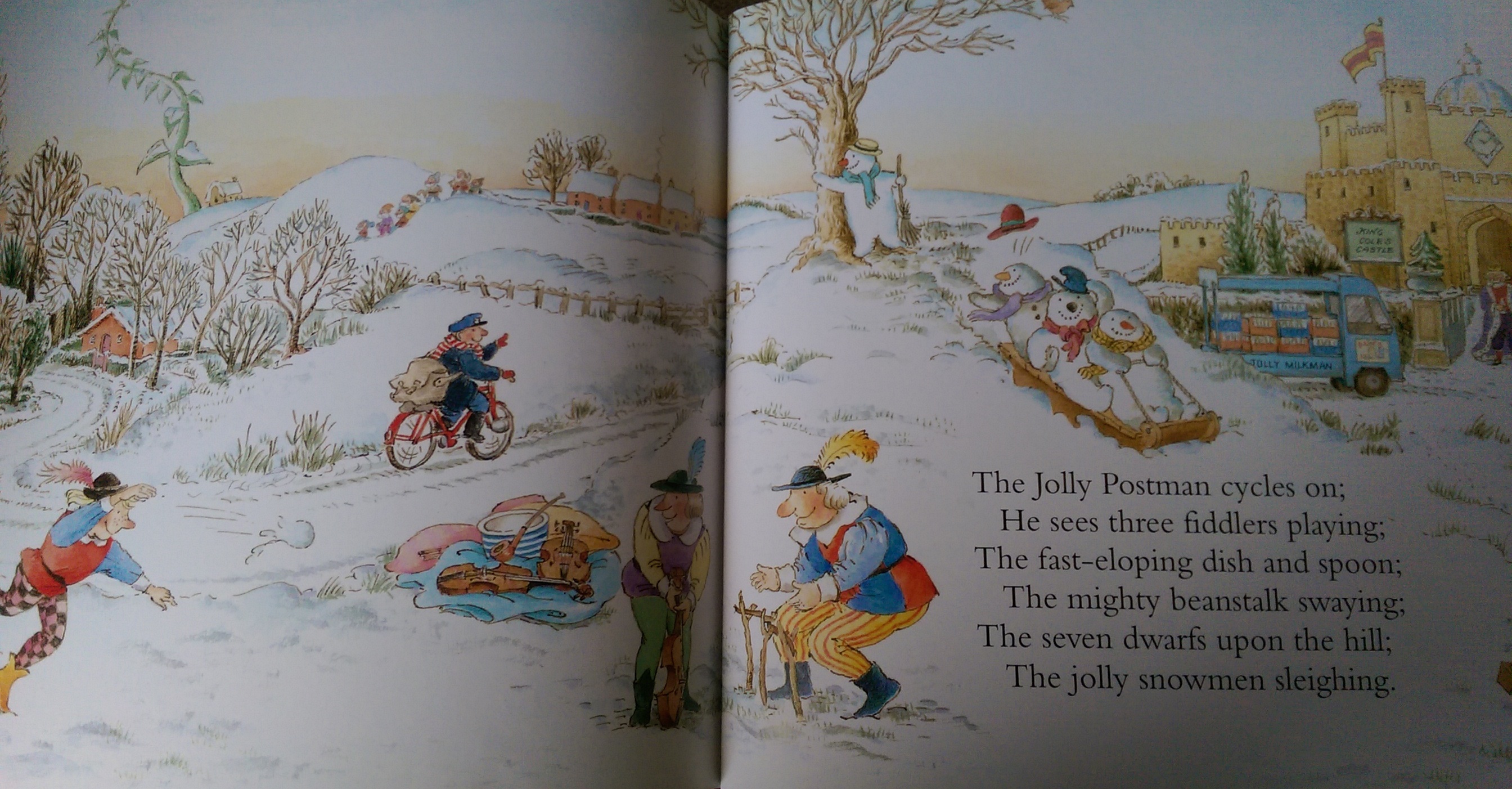 Book Advent – 8th December The Jolly Christmas Postman by Janet and ...