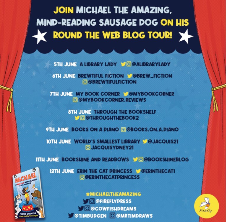 Blog Tour: Michael the Amazing Mind-Reading Sausage Dog by Terrie ...